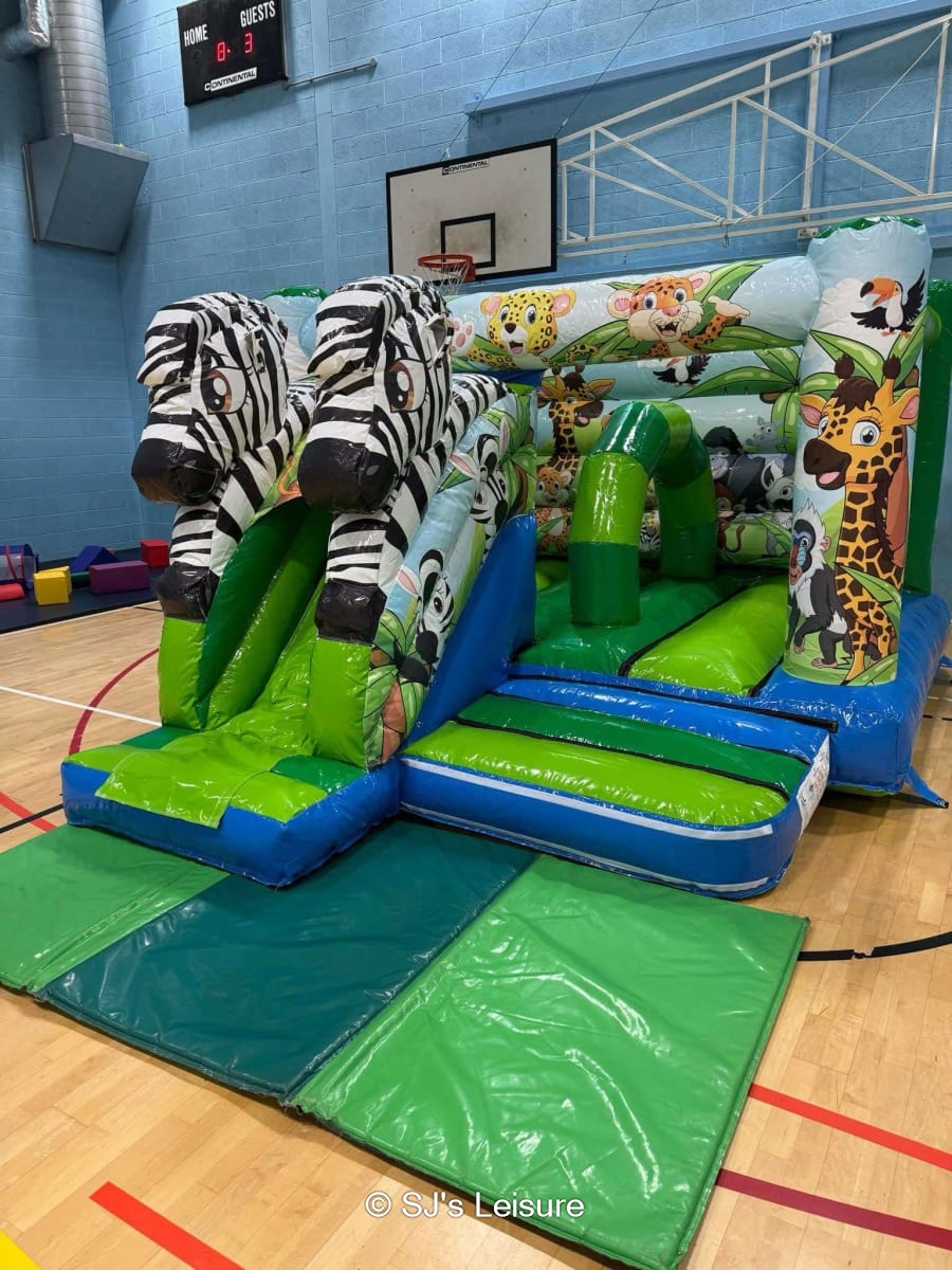 Indoor Jungle Activity Combo - Inflatable & Fun Product Hire in ...