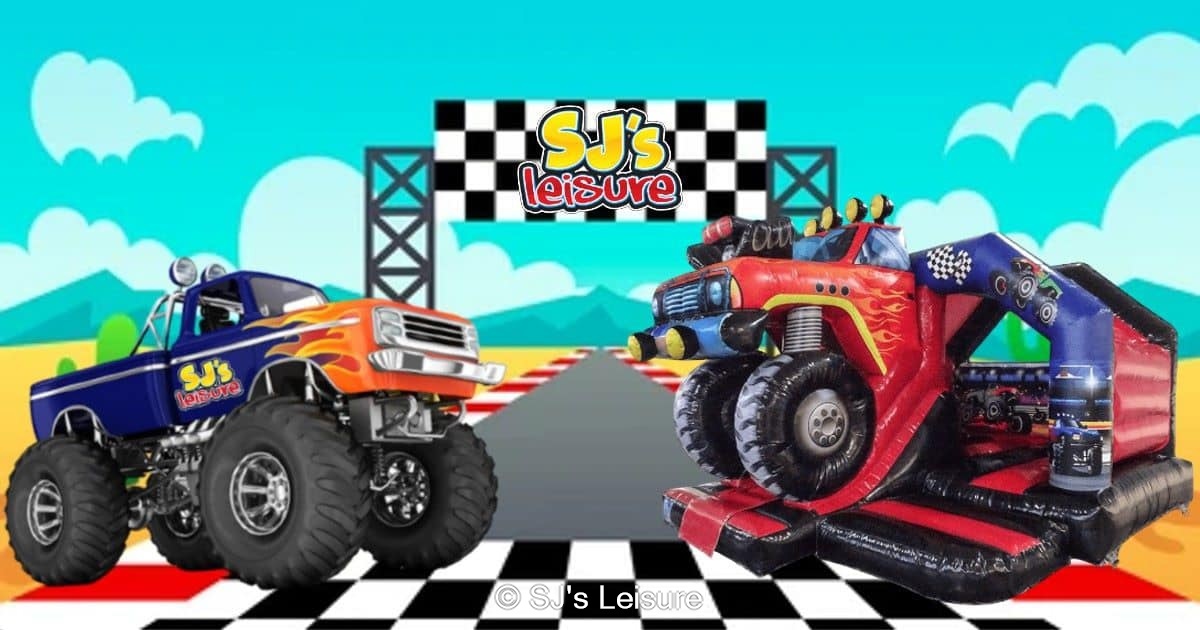 Indoor Monster Truck Package - Inflatable & Fun Product Hire in ...