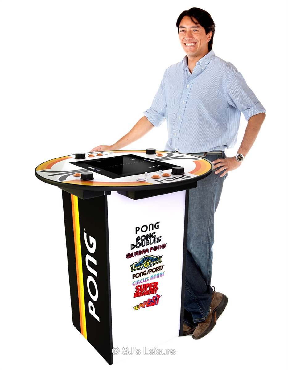 Pong Cocktail Table Game Hire - SJ's Leisure