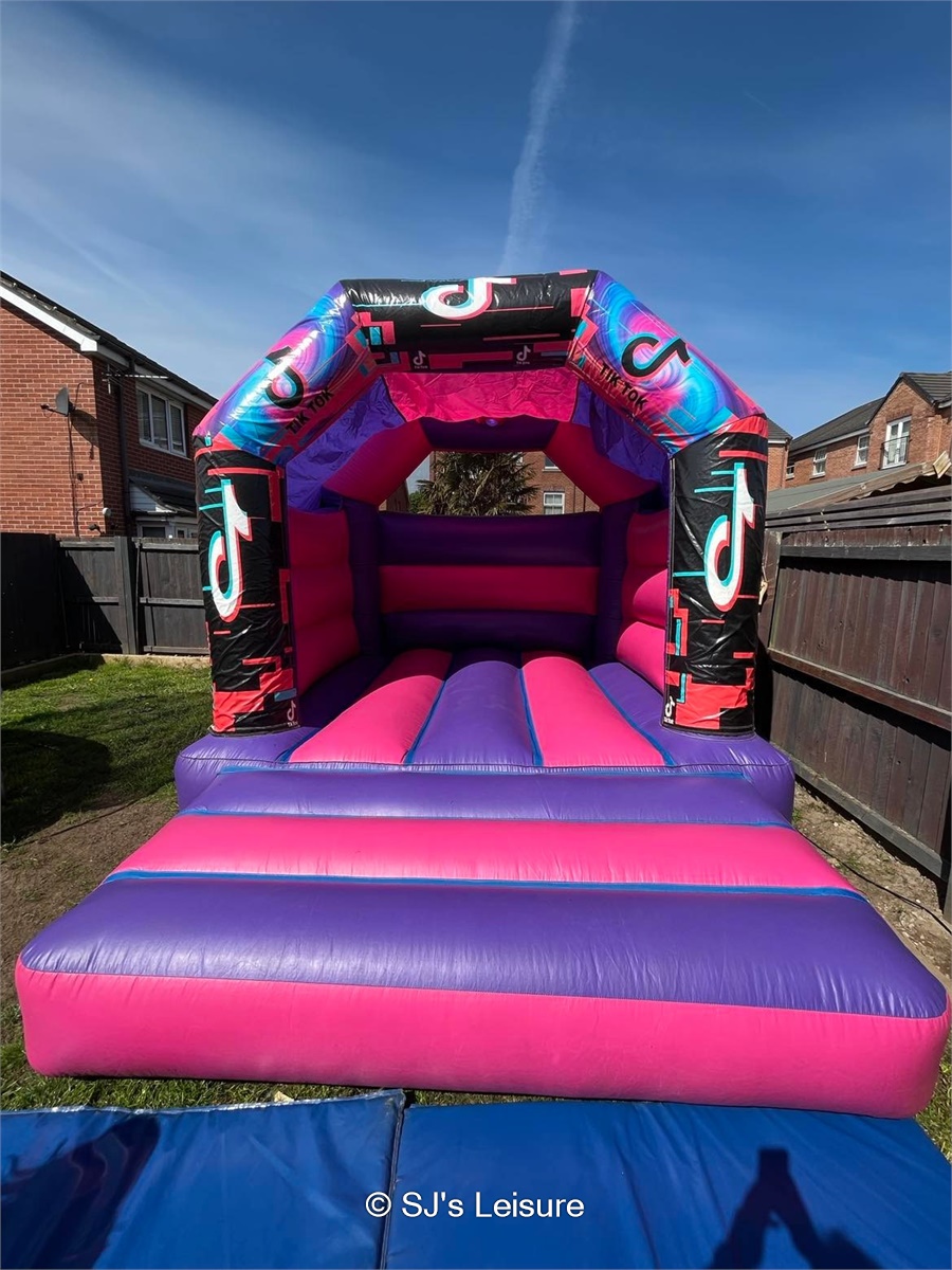 Tik Tok Bouncy Castle - Inflatable & Fun Product Hire in Warrington, St ...